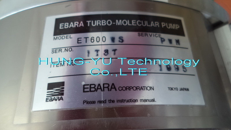 EBARA ET600WS - 裕益科技自動化設備可程式編碼器PLC分散式控制系統DCS